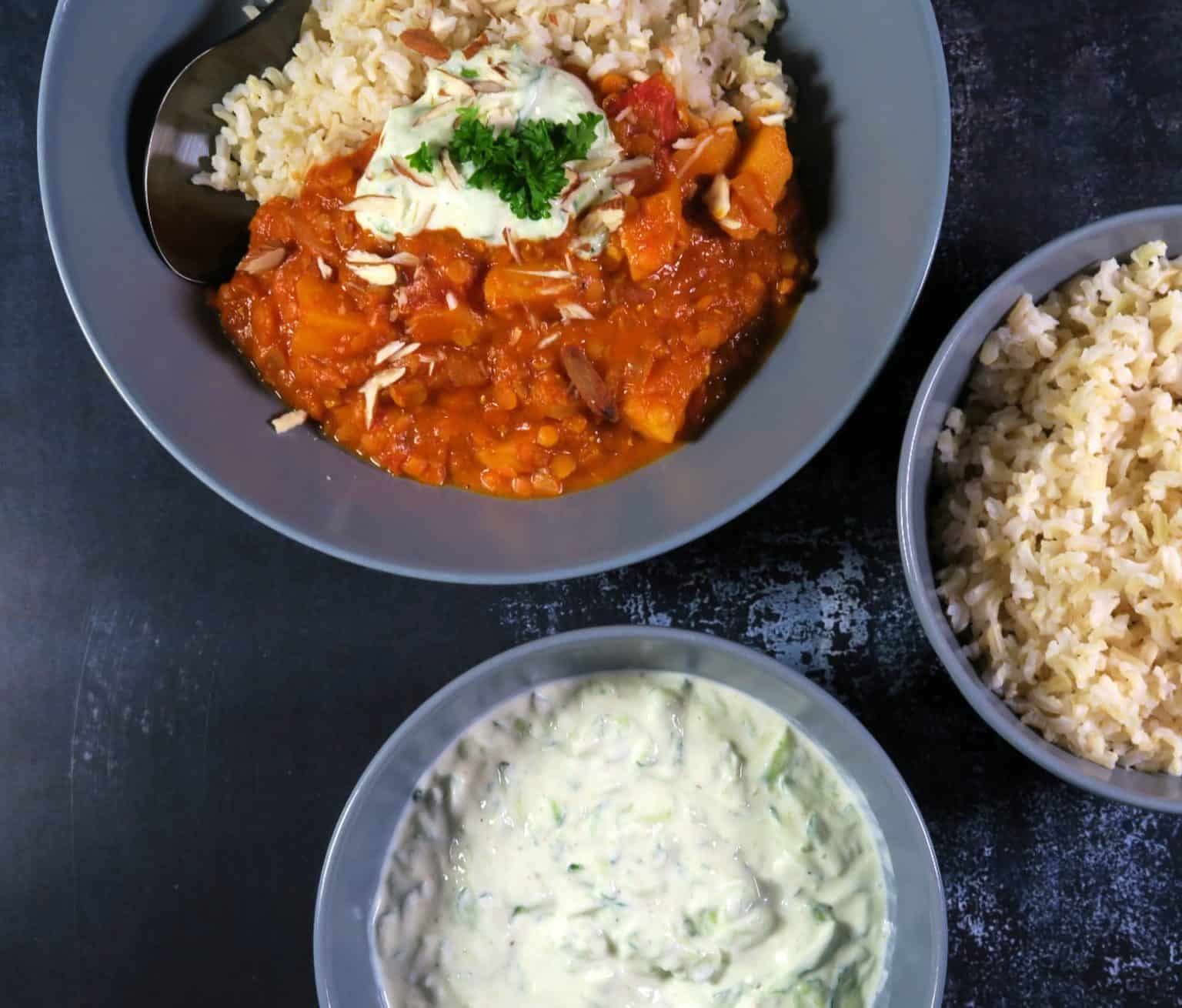 Indisk dahl - opskrift på indisk vegetargryderet med linser - Baregomad.dk