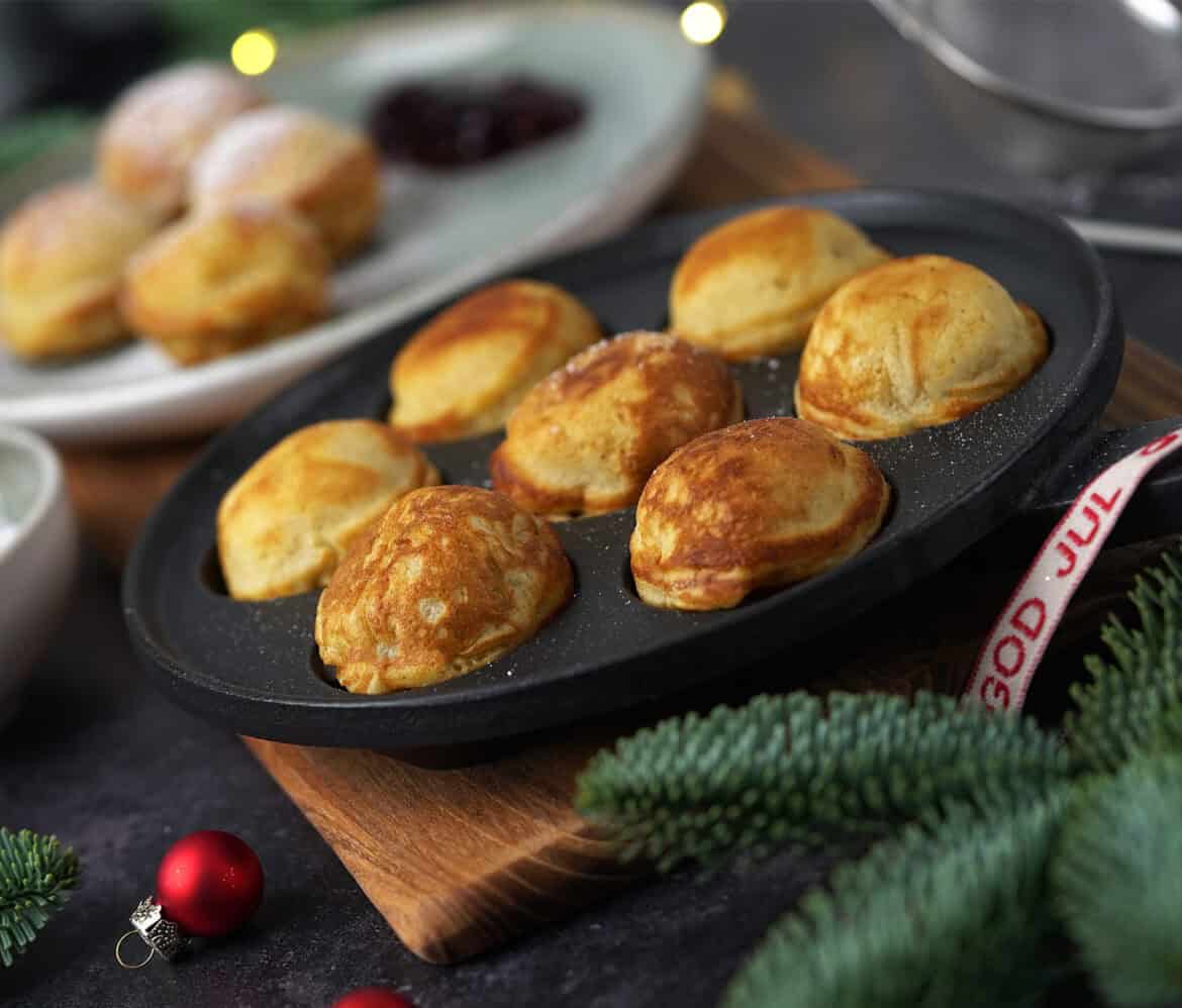 Æbleskiver - hjemmebagte og luftige