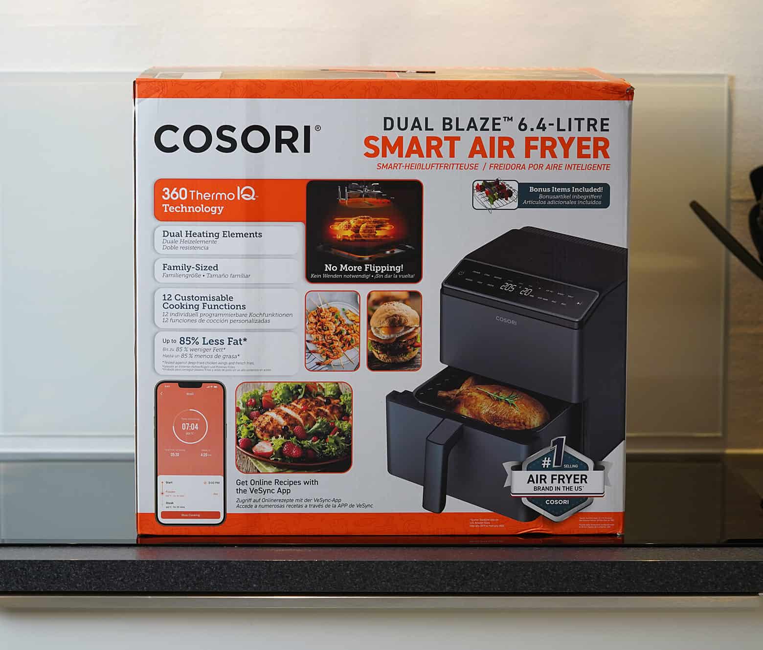 Test af Cosori Dual Blaze Airfryer