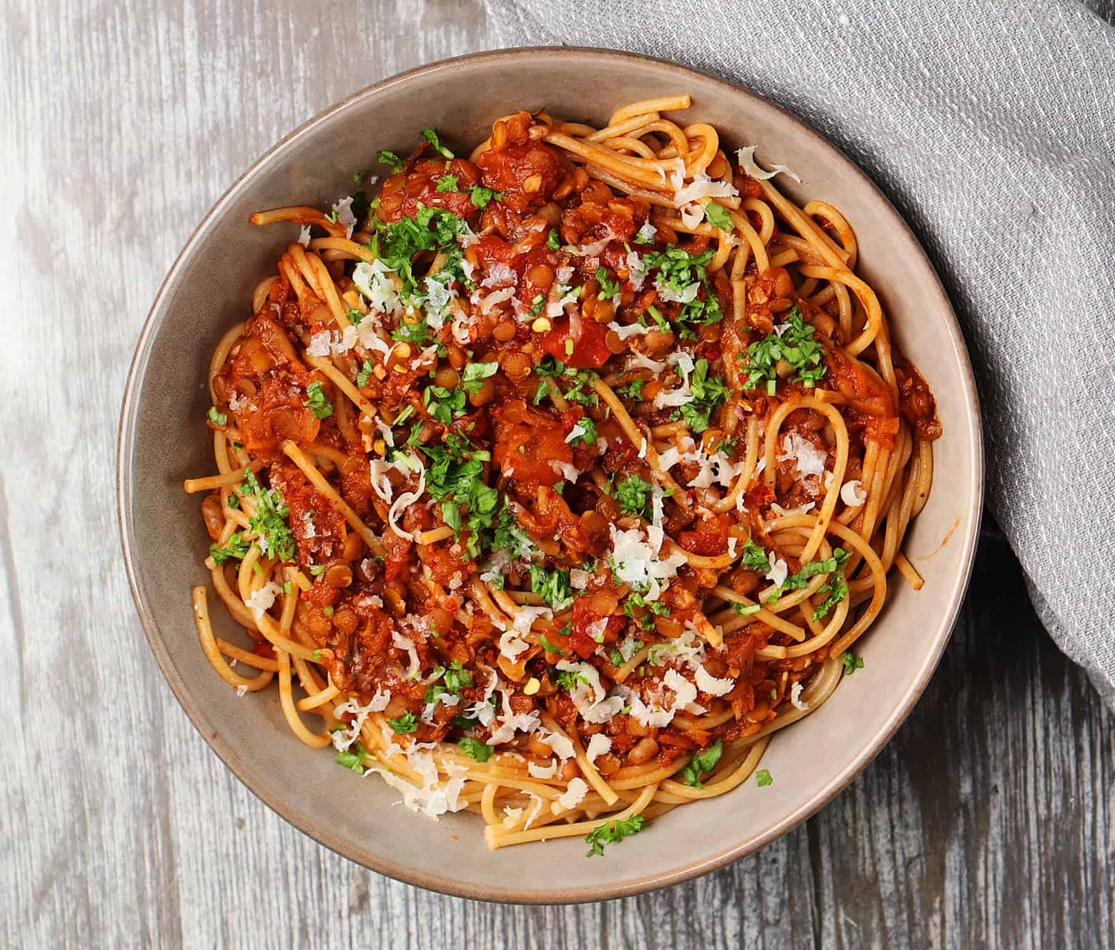 Vegetar bolognese